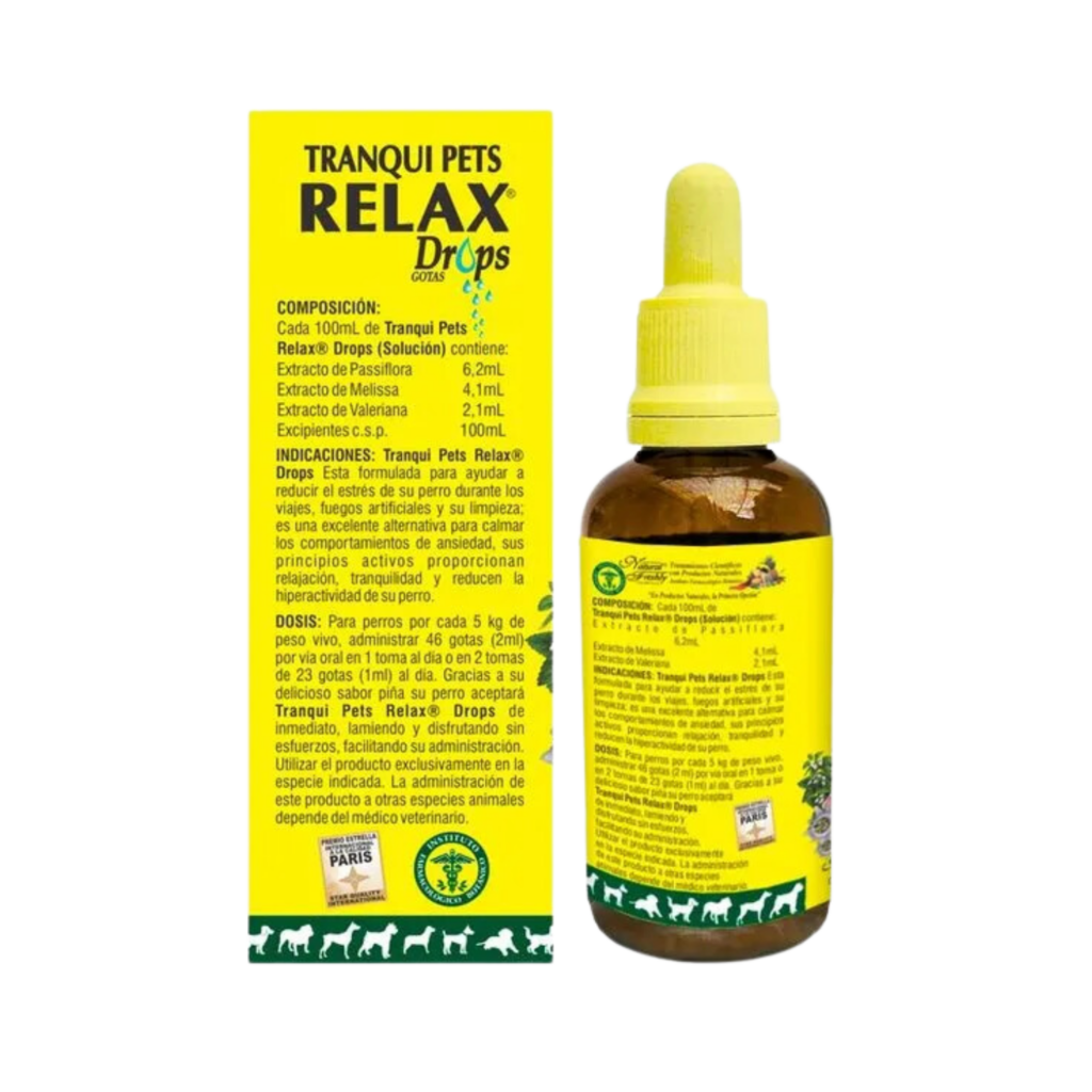 Natural Freshly Tranqui Pets Relax Drops - Clinica Veterinaria El Country