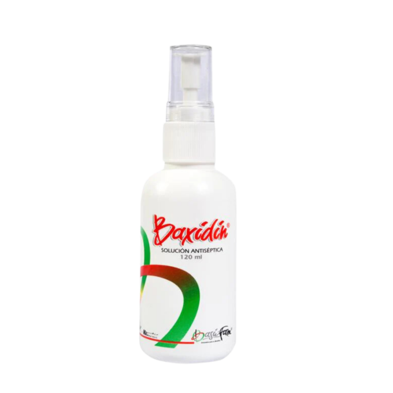 Baxidin Solución 120ml (Valvula ) | Clinica Veterinaria El Country