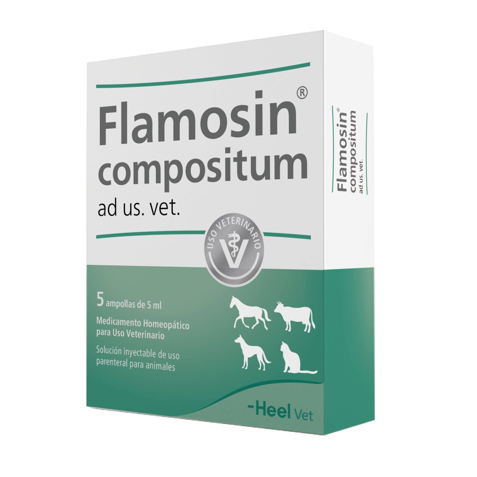 Flamosin Ampolla 5ml Unidad) | Clinica Veterinaria El Country