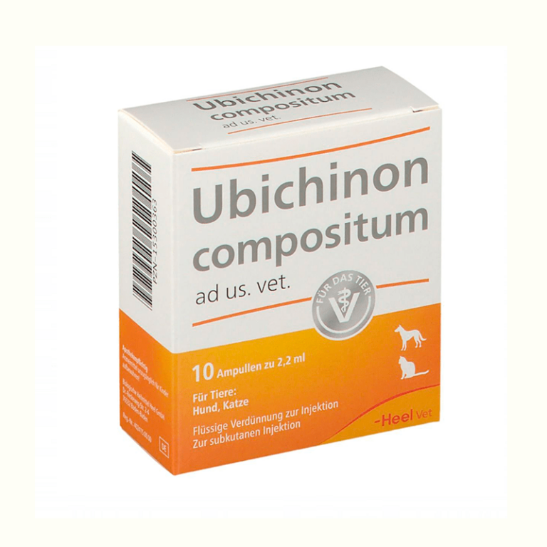 Ubichinon Ampolla 2,2 ml (Unidad) | Clinica Veterinaria El Country