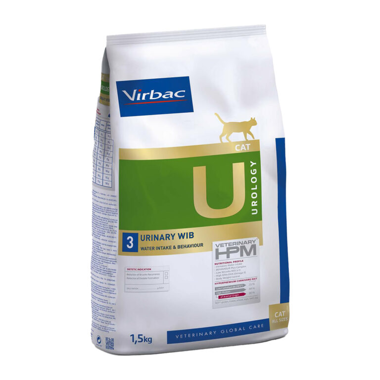 Virbac Veterinary HPM Gatos Diet Urology Urinary Wib 1,5 kg | Clinica Veterinaria El Country