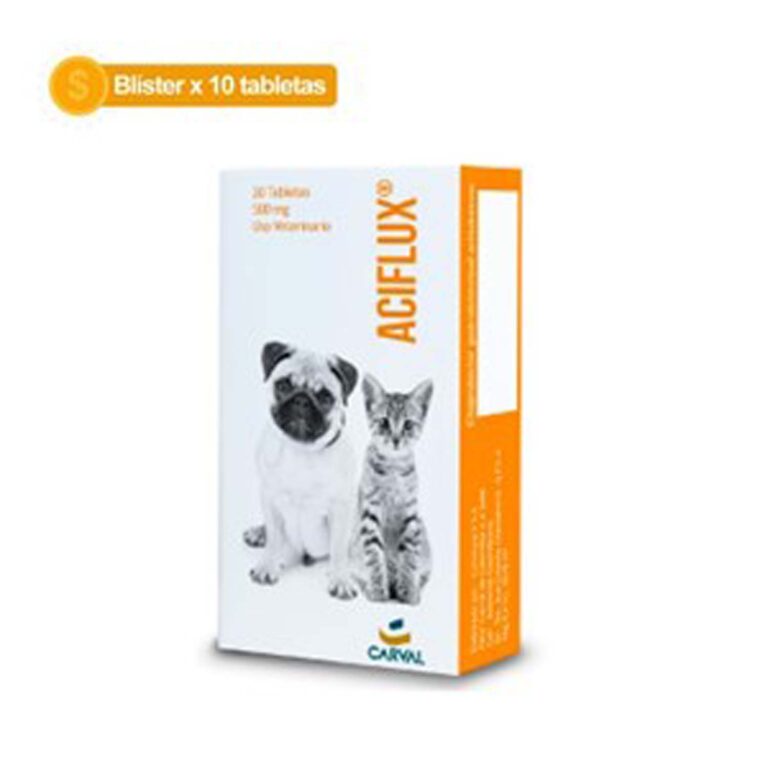 Aciflux Tabletas Caja Por 20 Pastillas | Clinica Veterinaria El Country